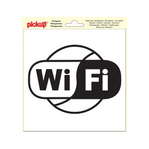 Sticker WiFi - 200x200 mm.